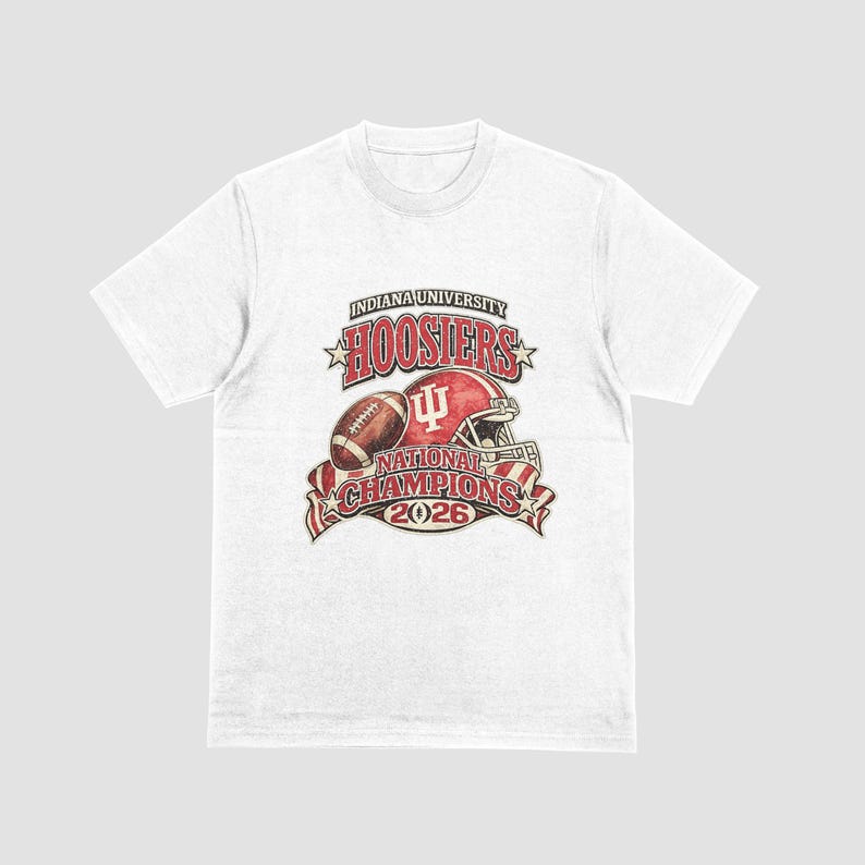 Indiana Hoosiers National Champions 2026 | Vintage Collegiate Football ...