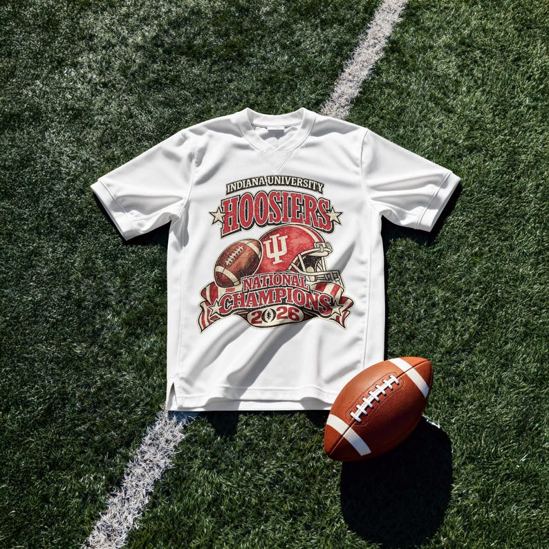 Indiana Hoosiers National Champions 2026 | Vintage Collegiate Football ...