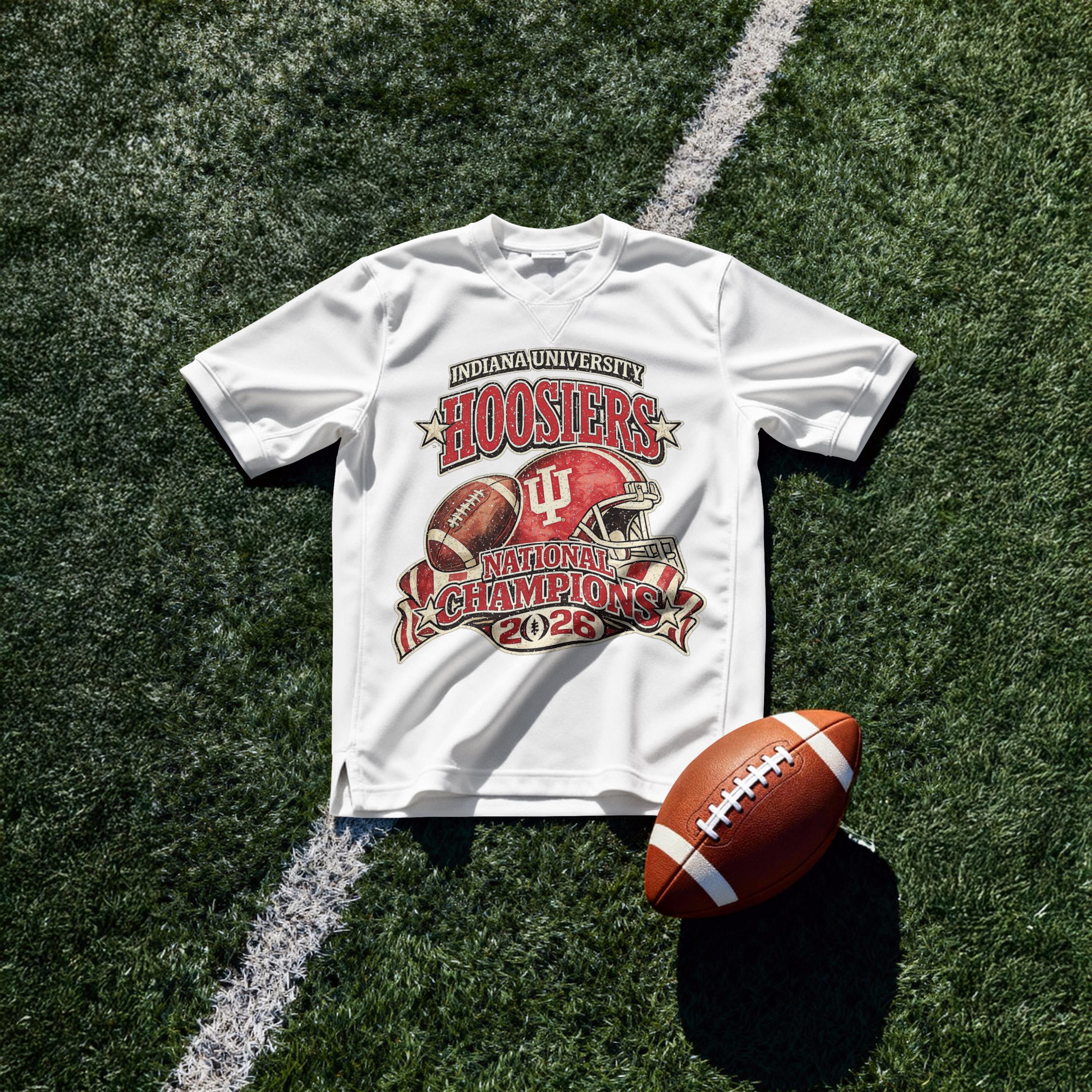 Indiana Hoosiers National Champions 2026 | Vintage Collegiate Football ...