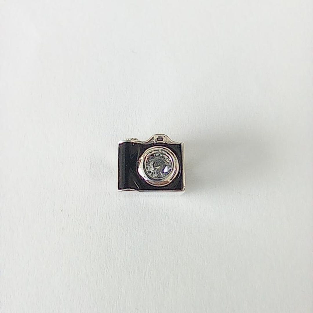 Pandora Sentimental Snapshots Camera Charm, Cz &black Enamel - Etsy