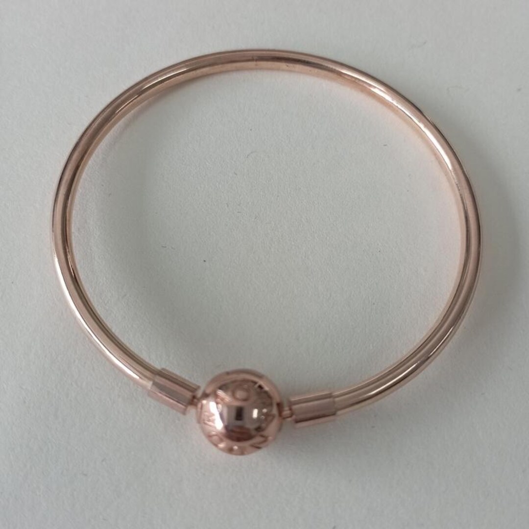 Pandora Silver Pandora Rose Bangle Bracelet Multiple Sizes - Etsy