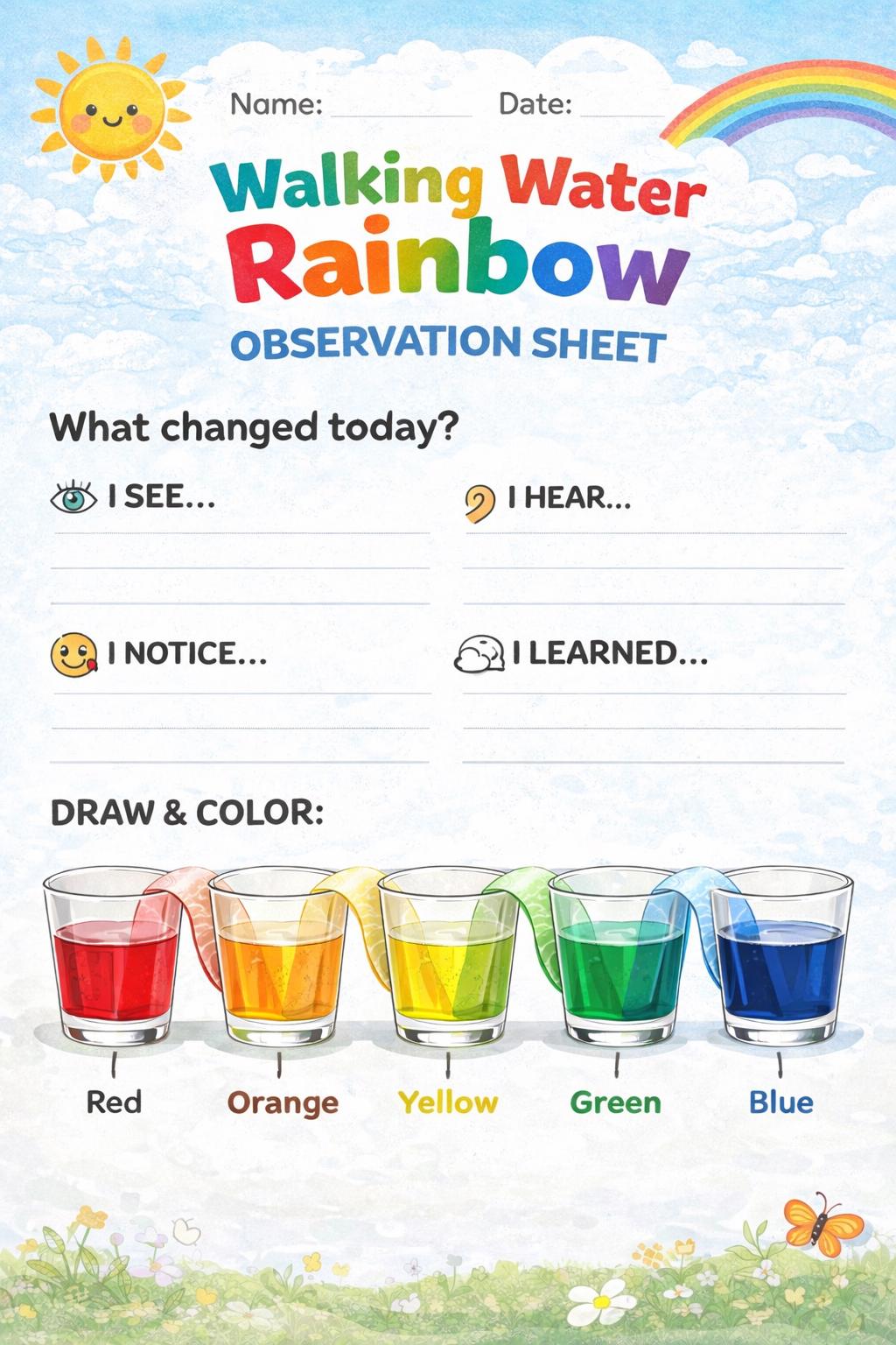 Simple Science Experiments Printable | STEM Activity Bundle | Preschool ...