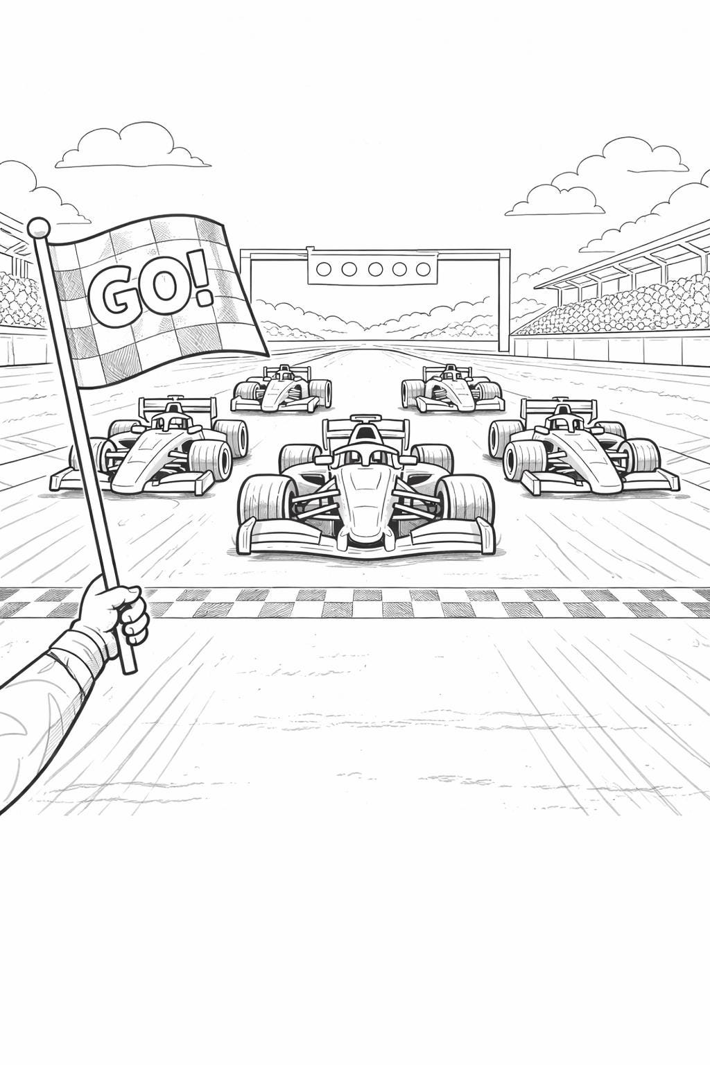 Race Car Activity Book for Kids | Design & Movement Games (digital ...