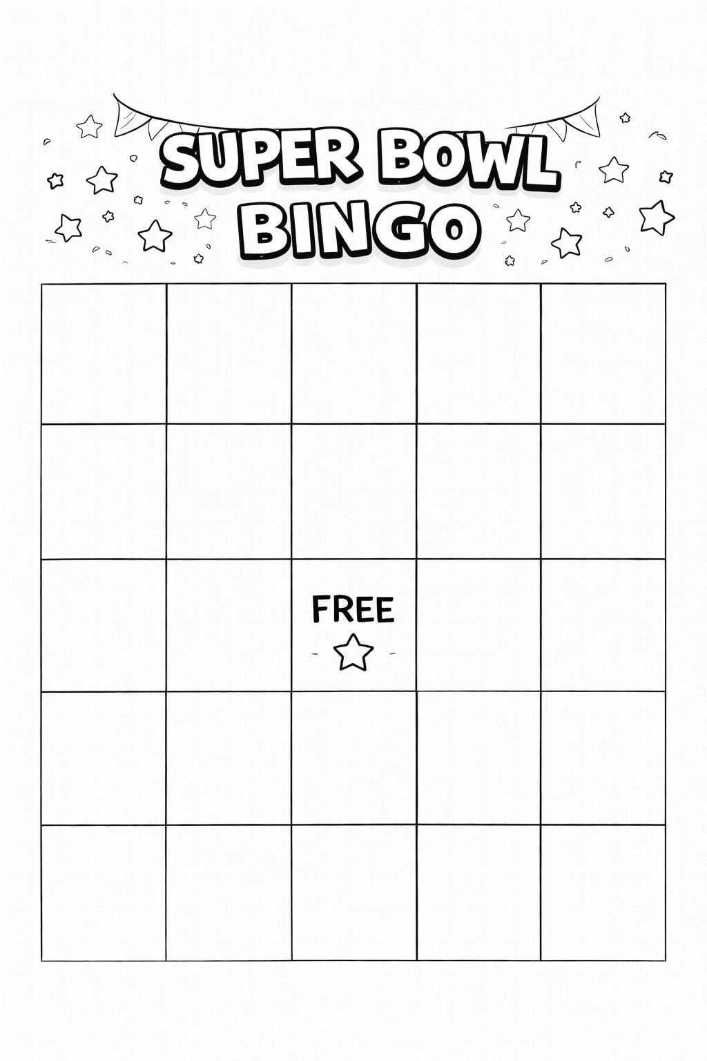 Super Bowl Activities for Kids Printable | Game Day Coloring, Bingo ...