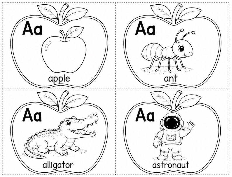 Apple Phonics Activities Bundle | Beginning Sounds, CVC Words & Rhyming ...