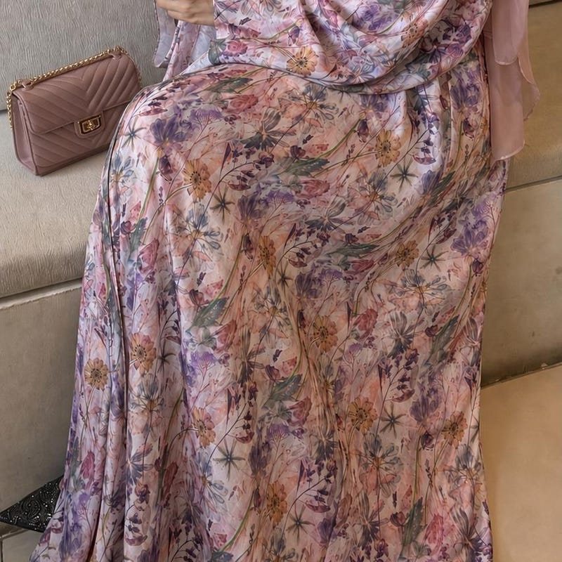 Arabic Calligraphy Abaya - Etsy UK