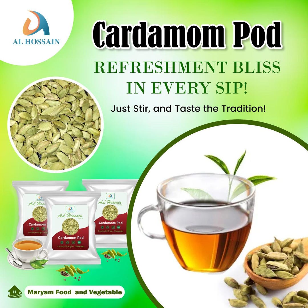 Guatemalan Green Cardamom Pods - Natural Spice for Cooking & Tea - Etsy