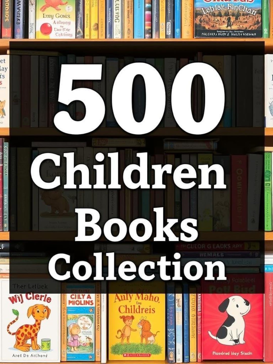 500 Children Books Collection - Etsy