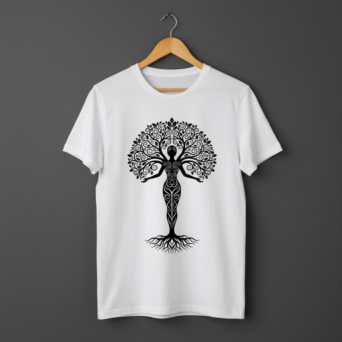 Tree of Life Woman SVG | Spiritual Wall Art (digital Download) - Etsy