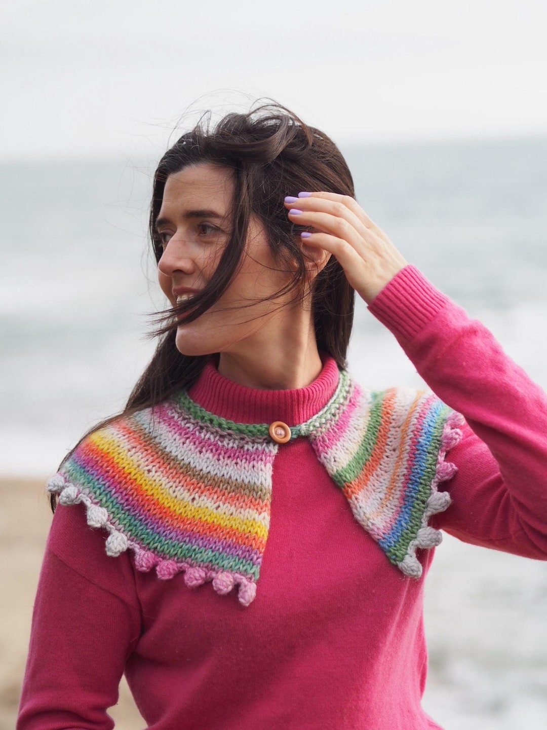 Anastasia's Knit Peter Pan Collar Pattern, Two Sizes (PDF Pattern) - Etsy