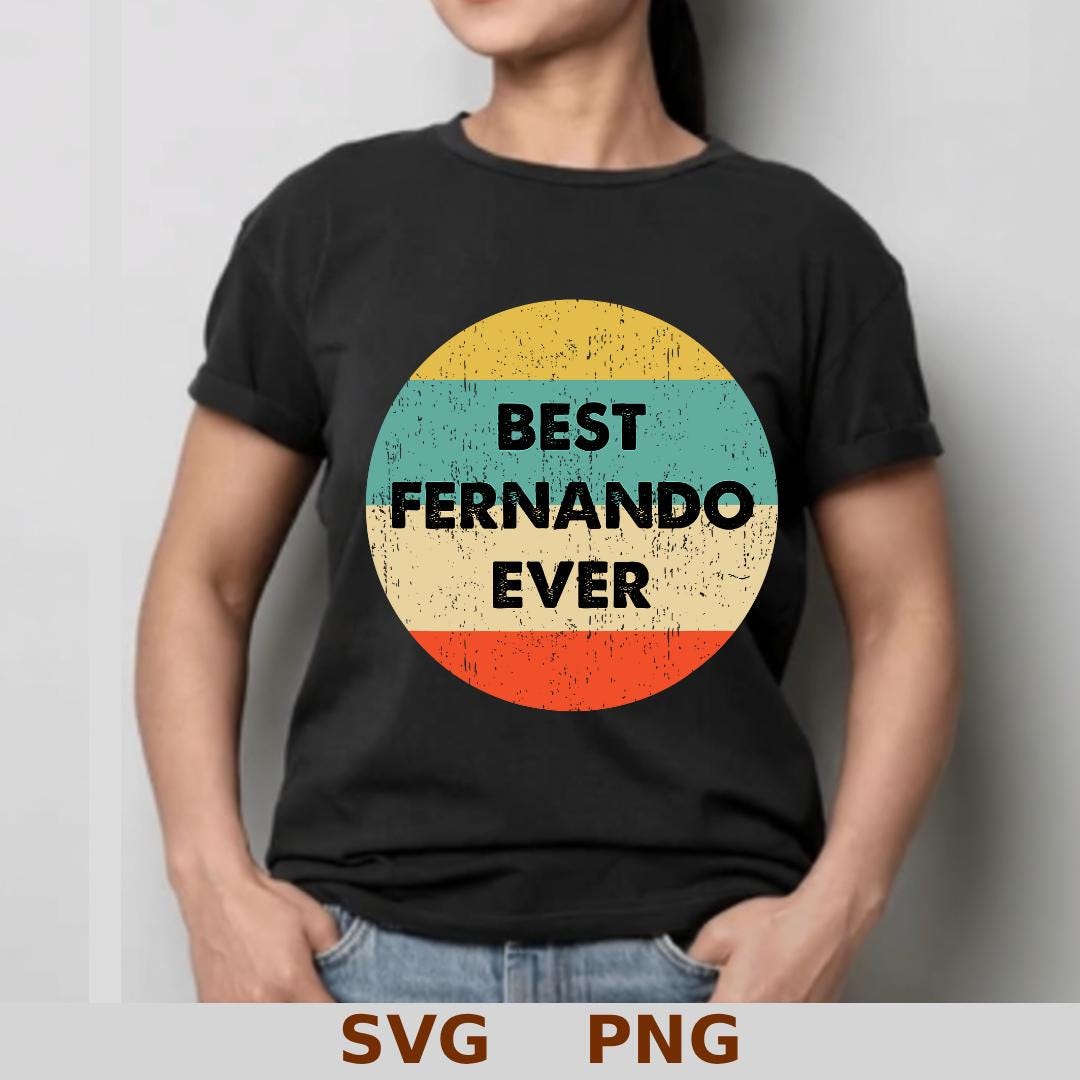 Fernando Name Design SVG PNG, Custom Name Typography, Personalized Gift ...