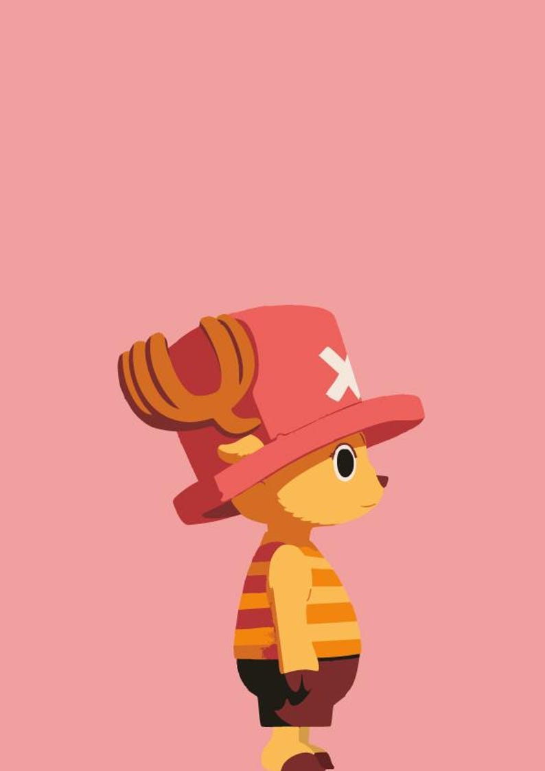 One Piece Chopper Poster – Printable A4 Anime Vector Illustration ...