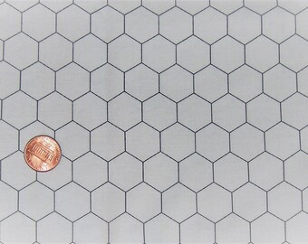 Black Chicken Wire Fabric | Etsy