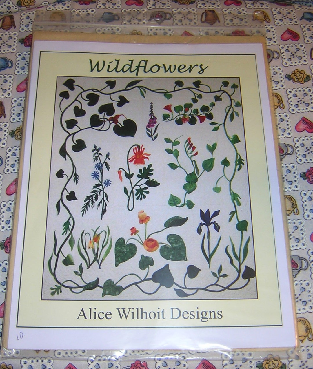 Rare Quilt Pattern alice Wilhoit Applique Pattern Mother - Etsy