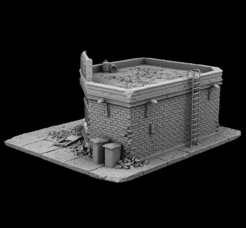 Zombie Apocalypse Diner Multipiece Architecture Building by Creator ...