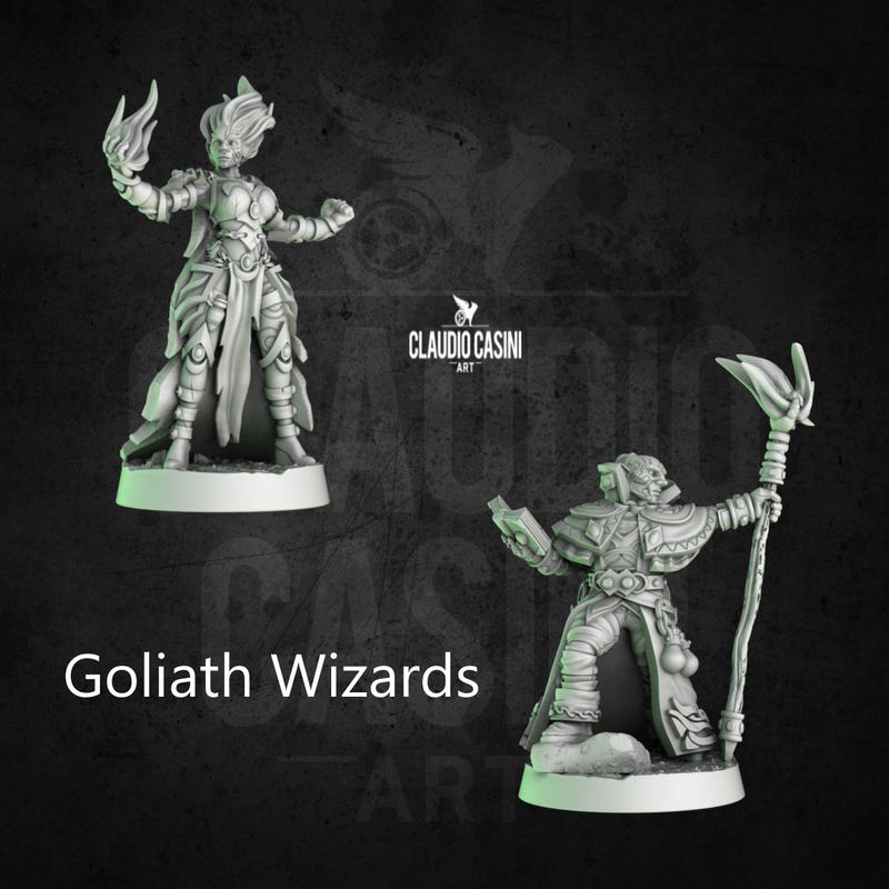 Dnd Goliath Wizard - Etsy