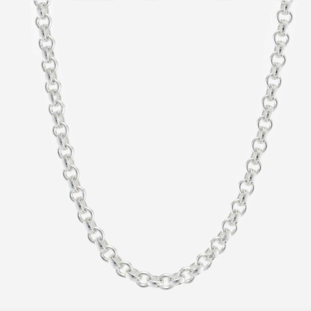 Baby Round Belcher Chain Necklace - Etsy