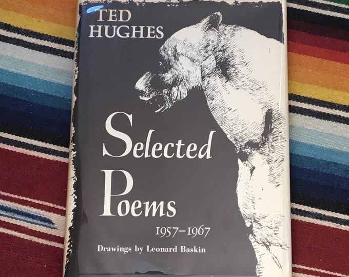 Ted Hughes Selected Poems Advanced Review Copy First Edition - Etsy