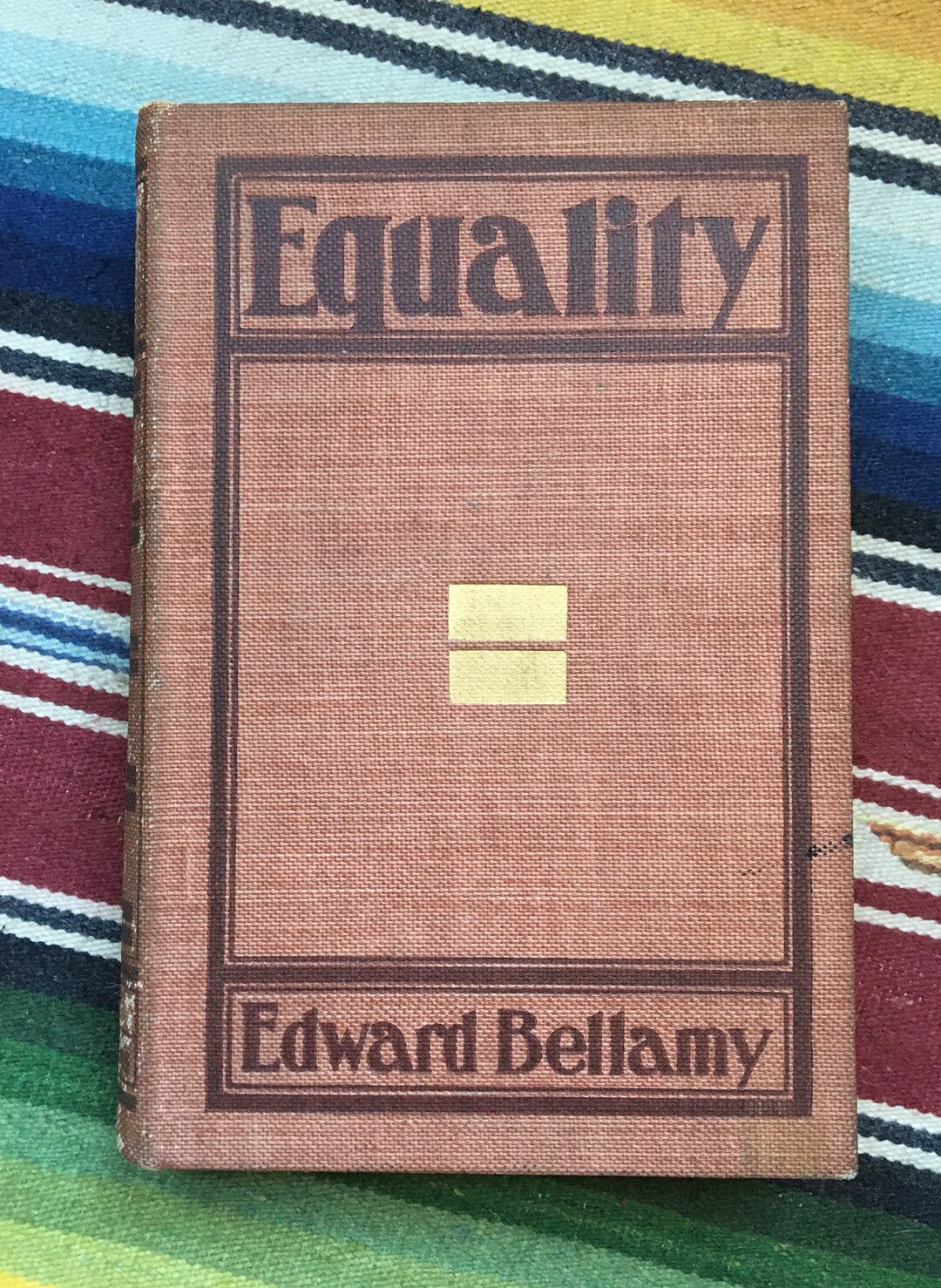 Edward Bellamy Equality Early Edition 1897 - Etsy