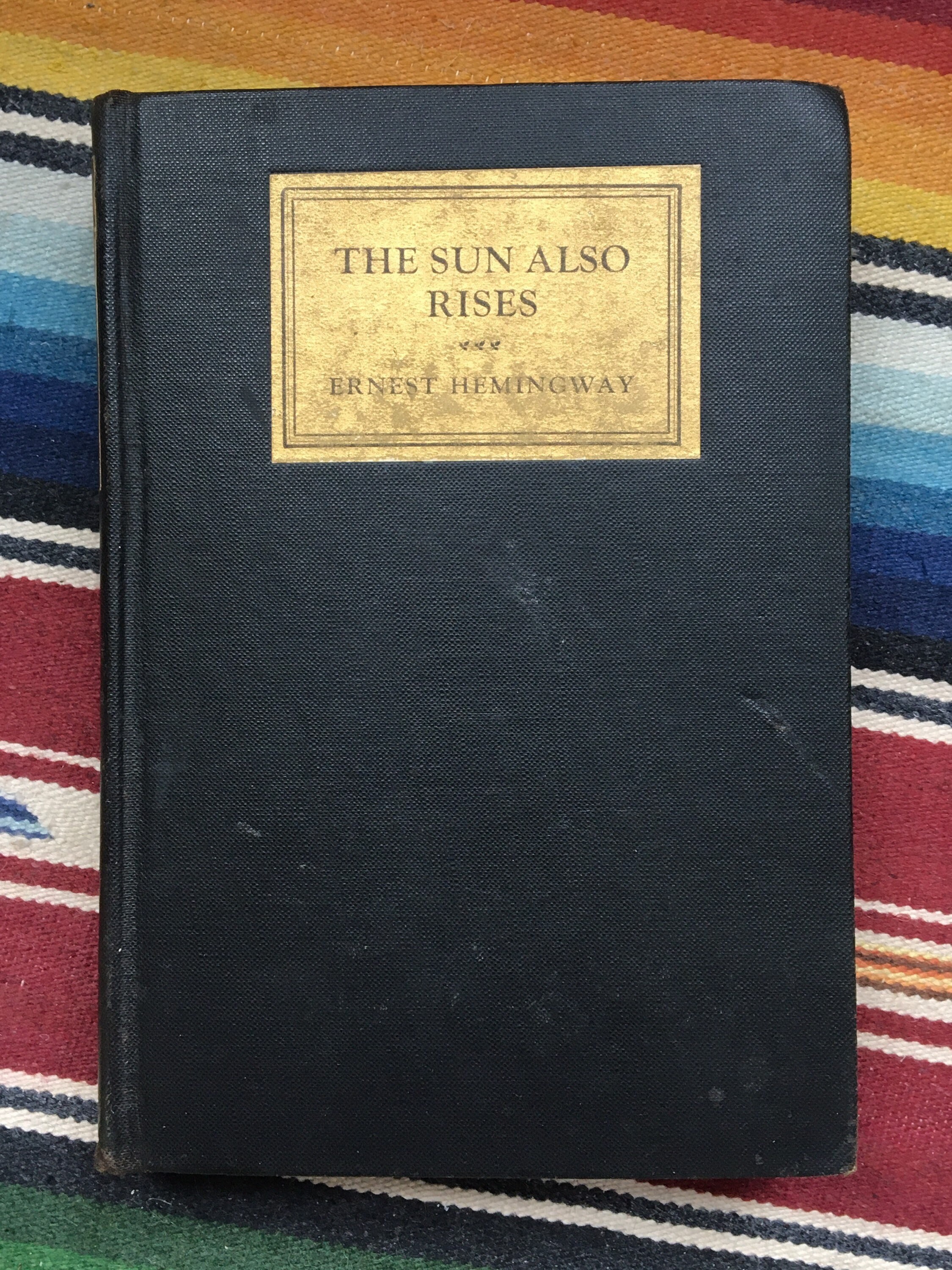 The Sun Also Rises Original Cover