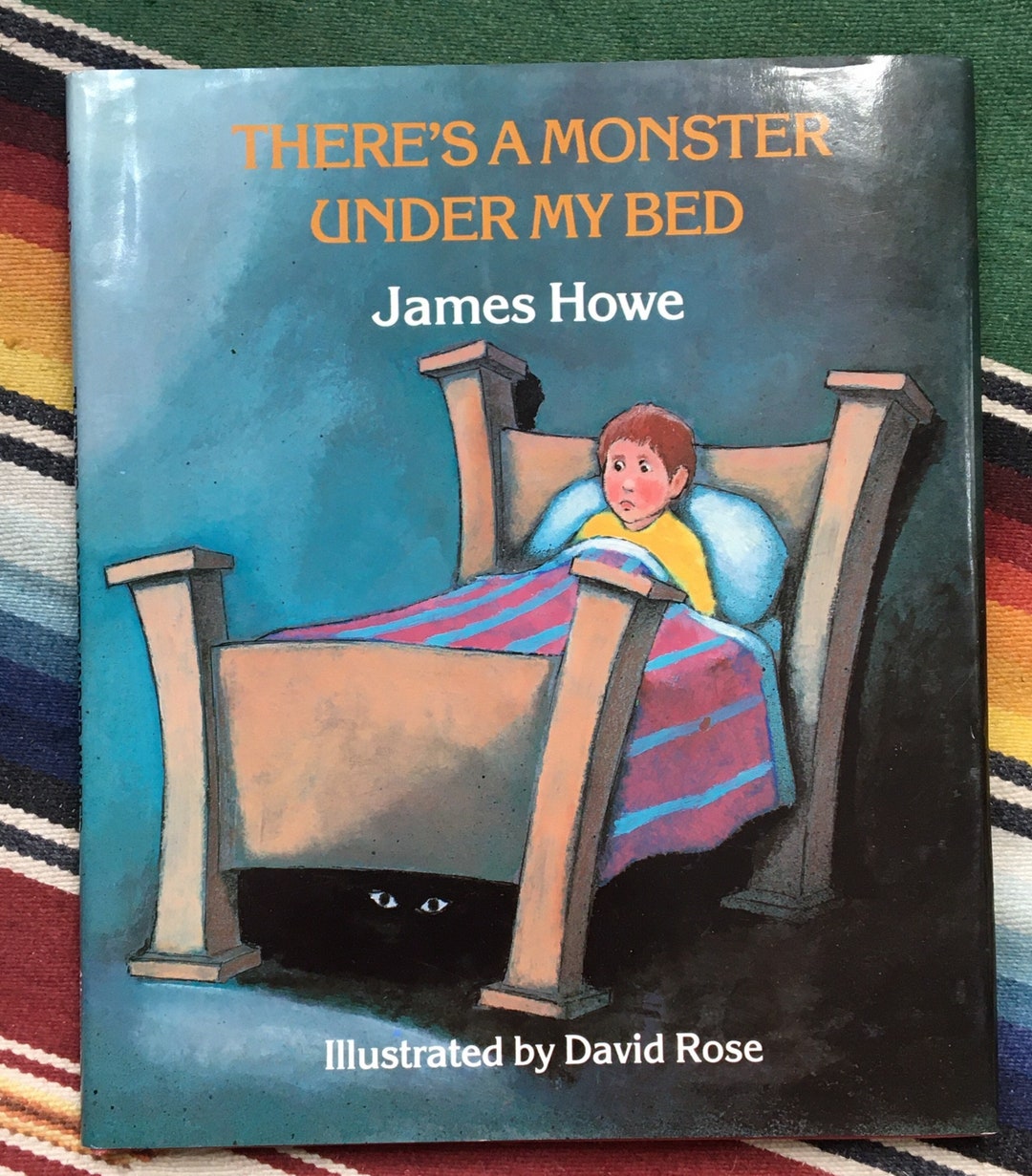 Signed Theres A Monster Under My Bed James Howe First Edition - Etsy