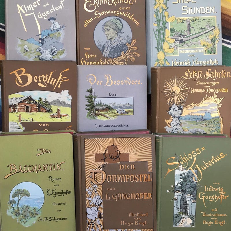 Antique German Books - Etsy