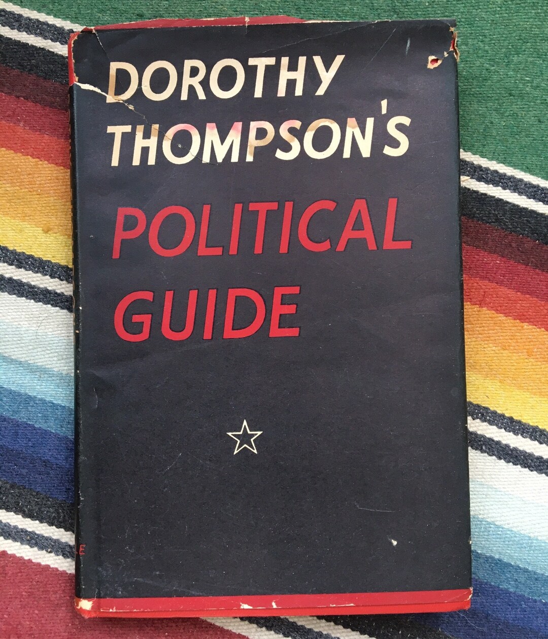 Signed Dorothy Thompsons Political Guide 1938 - Etsy