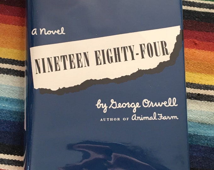 George Orwell 1984 Early Printing - Etsy