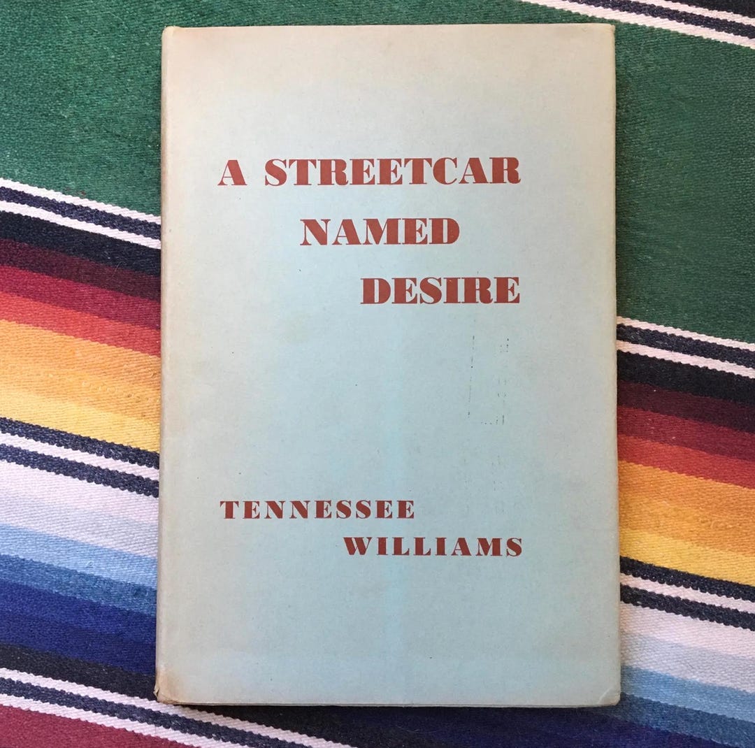 Signed by "blanche" (jessica Tandy) A Streetcar Named Desire Tenessee ...