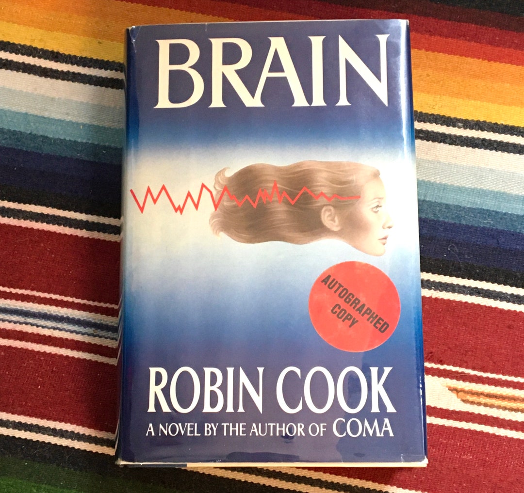 Signed Robin Cook Brain First Edition - Etsy