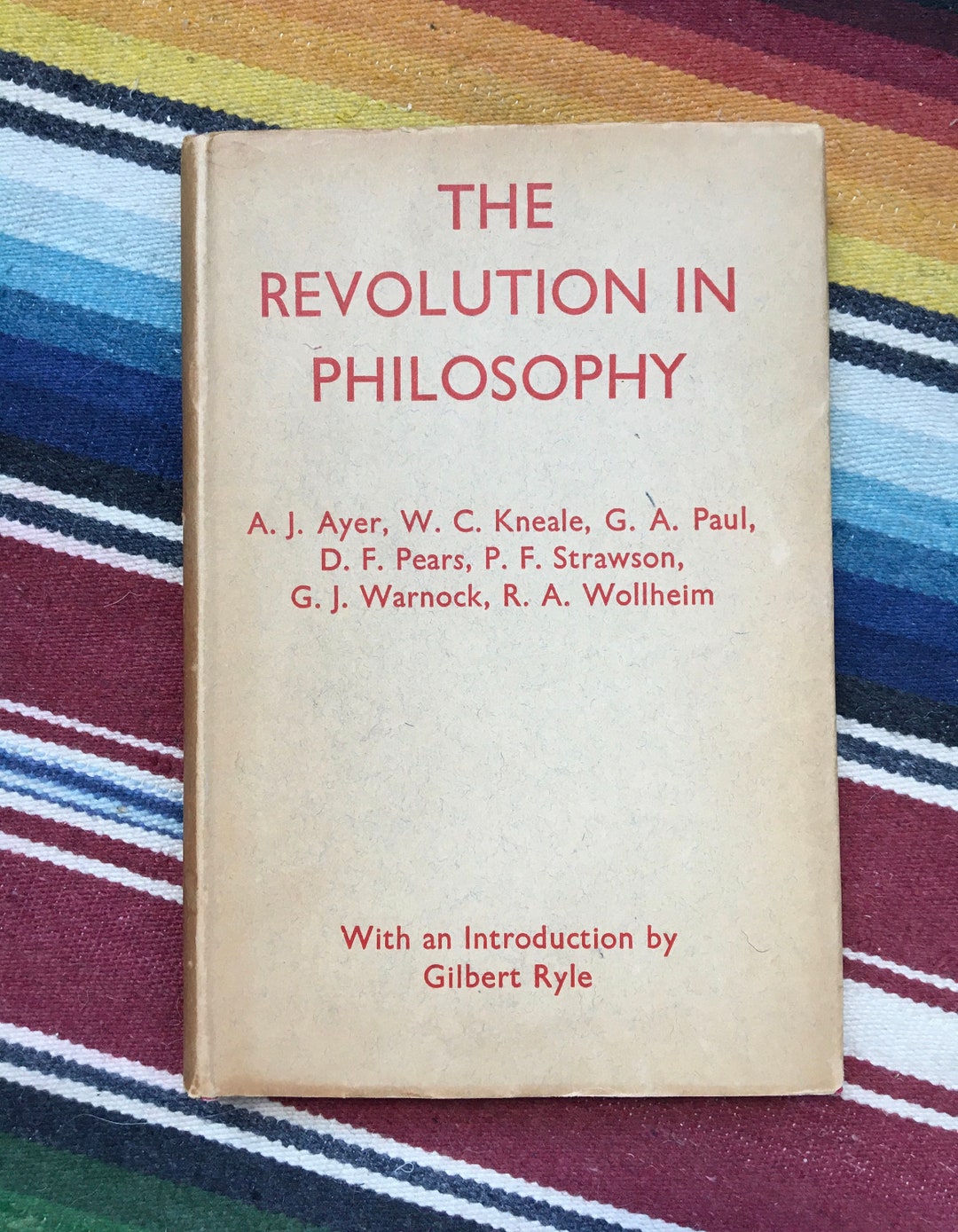 The Revolution in Philosophy gilbert Ryle - Etsy