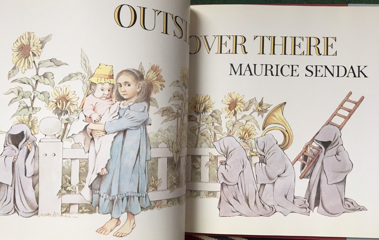 Signed Maurice Sendak Outside Over There First Edition - Etsy