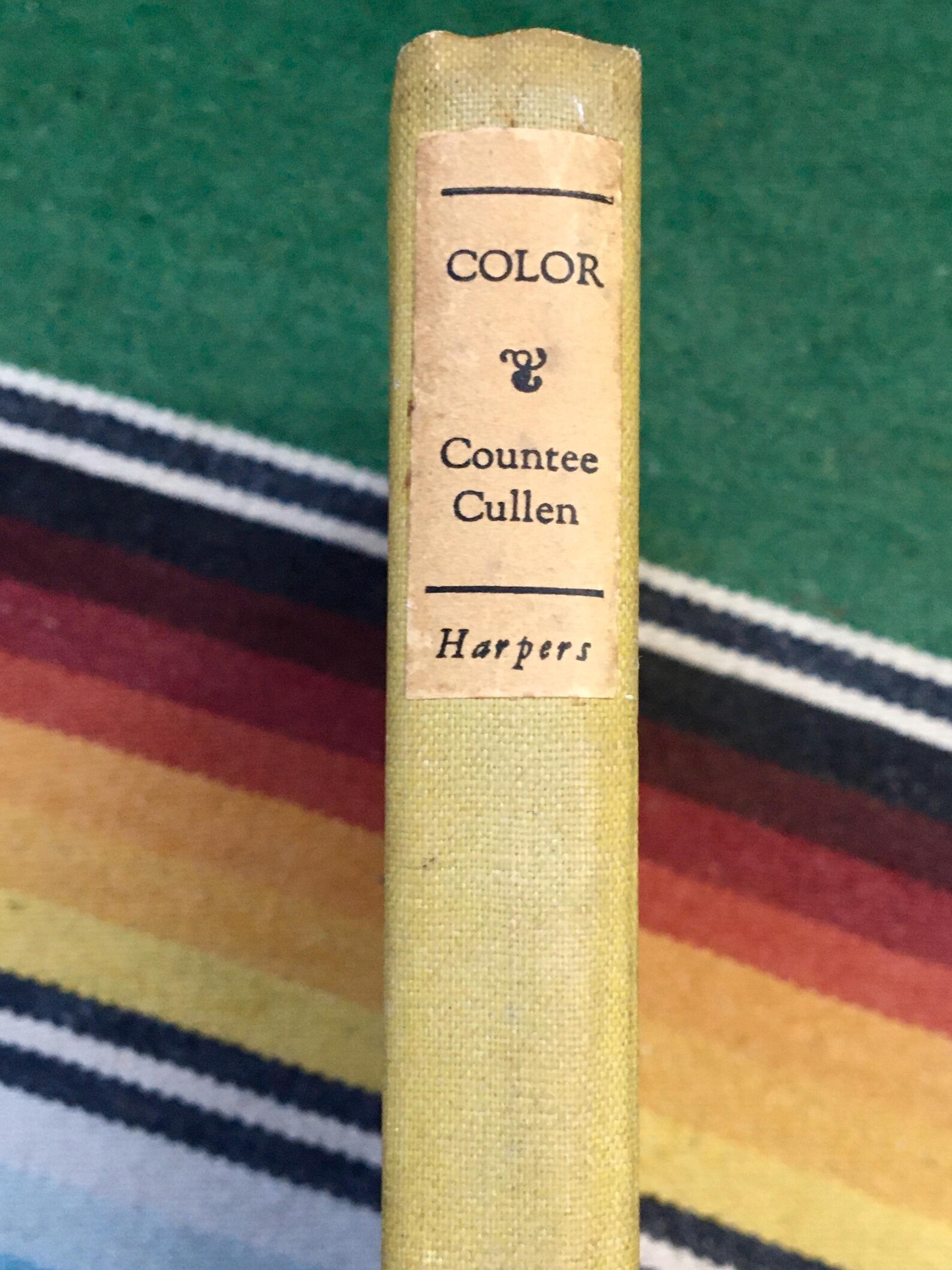 Signed Countee Cullen Color Harlem Renaissance Poetry 1925 - Etsy