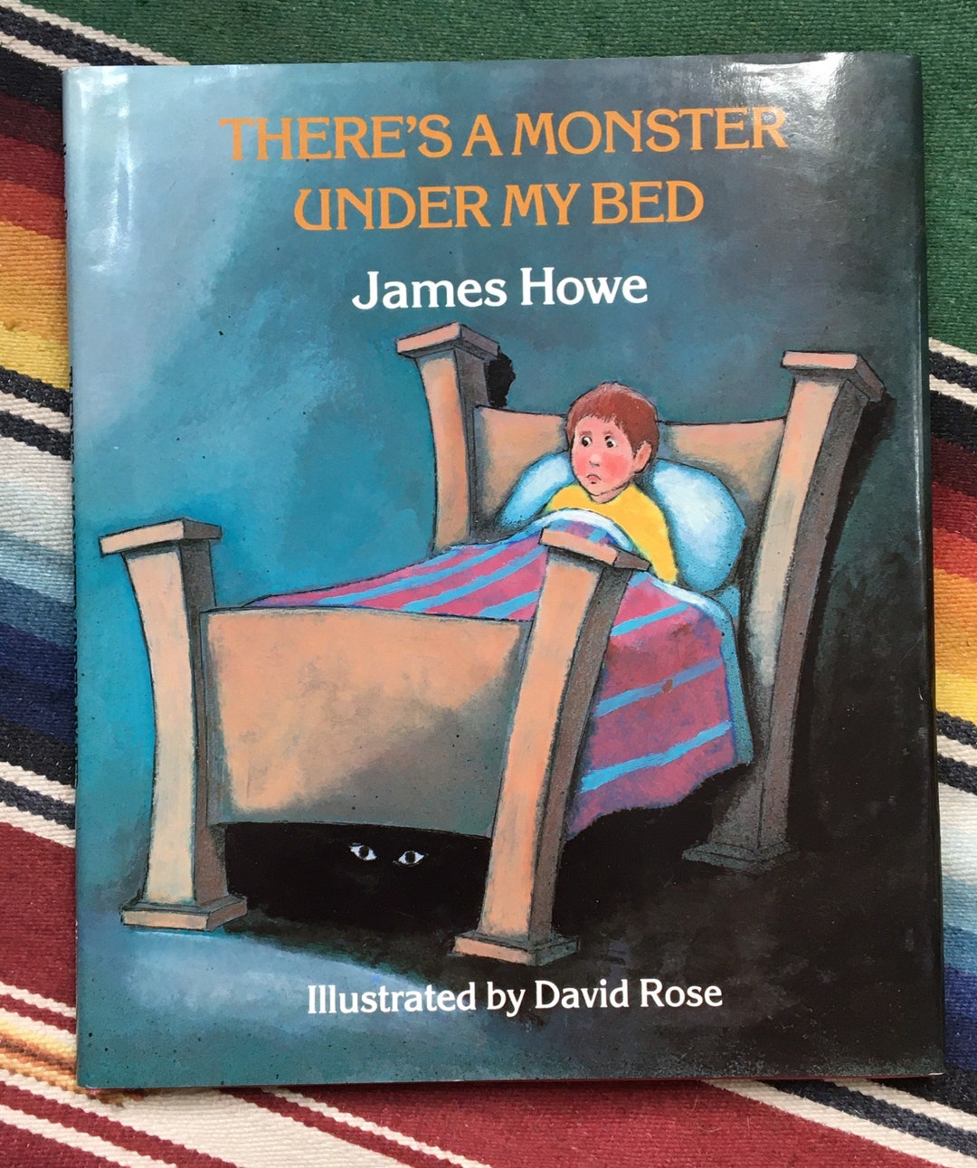 Signed Theres A Monster Under My Bed James Howe First Edition - Etsy