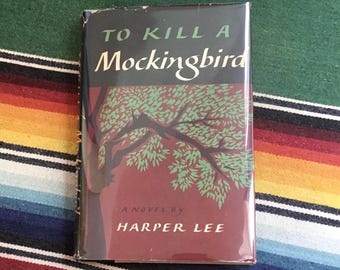 To Kill A Mockingbird Harper Lee 1960 First Edition Book JB Lippincott ...