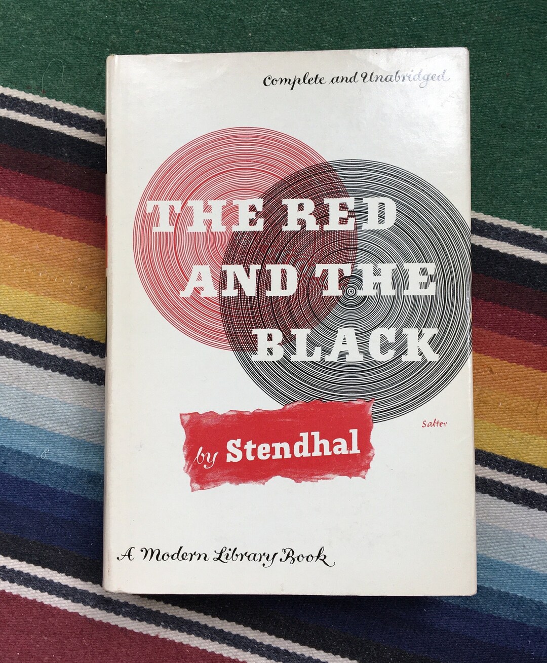 Stendhal the Red and the Black Modern Library Edition - Etsy