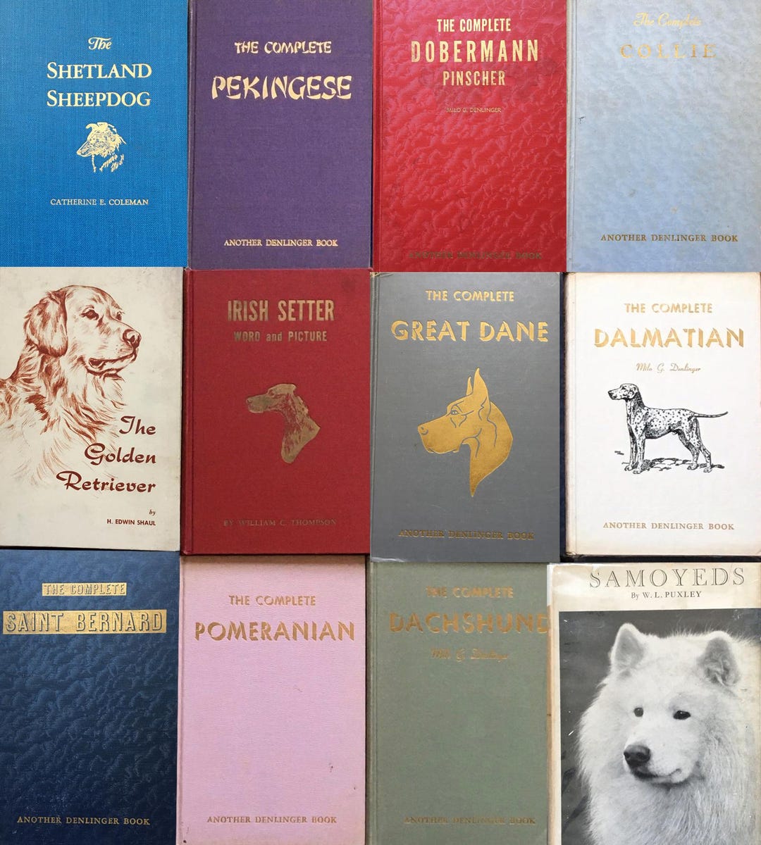 Denlinger British Dog Books 1950s-60s and Others - Etsy