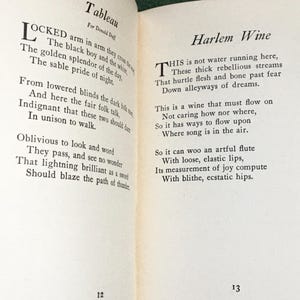 Signed Countee Cullen Color Harlem Renaissance Poetry 1925 - Etsy