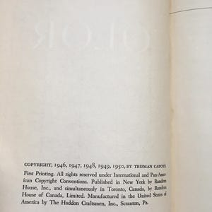 Truman Capote Local Color First Edition - Etsy