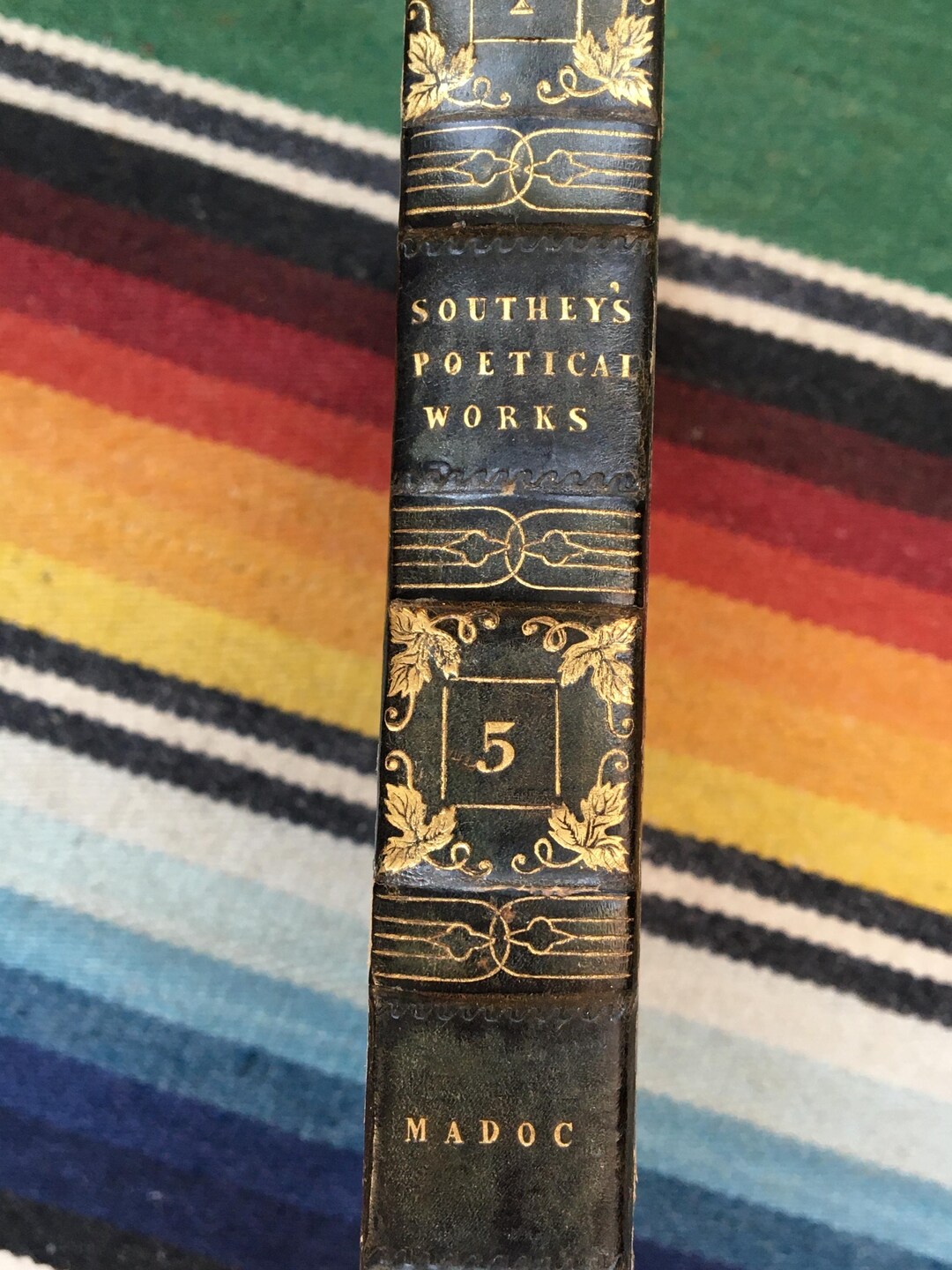 Madoc 1815 the Works of Robert Southey Vol 1 From the Library of Edward ...