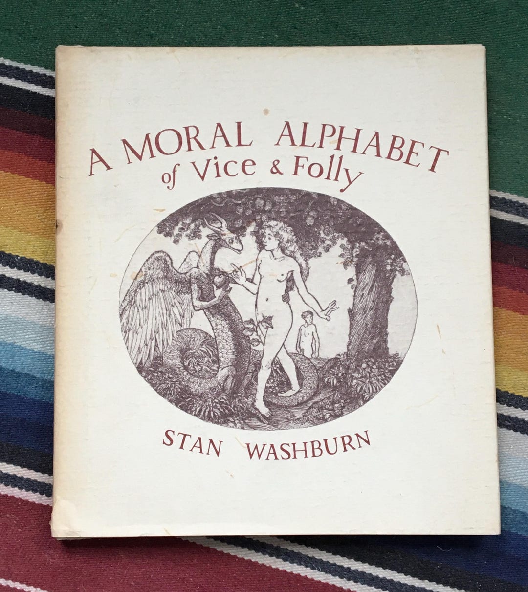 Signed Stan Washburn A Moral Alphabet - Etsy