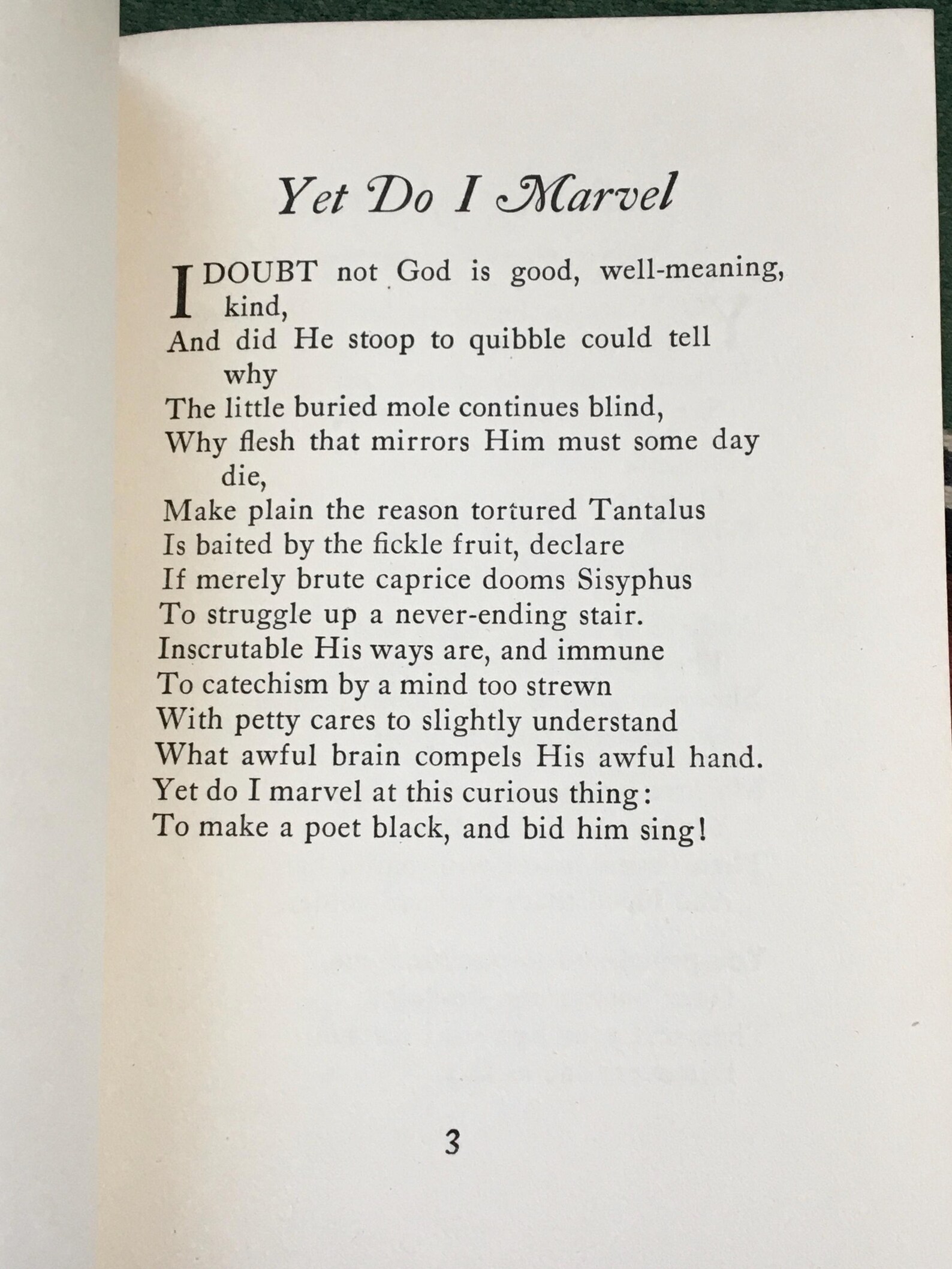 Signed Countee Cullen Color Harlem Renaissance Poetry 1925 - Etsy