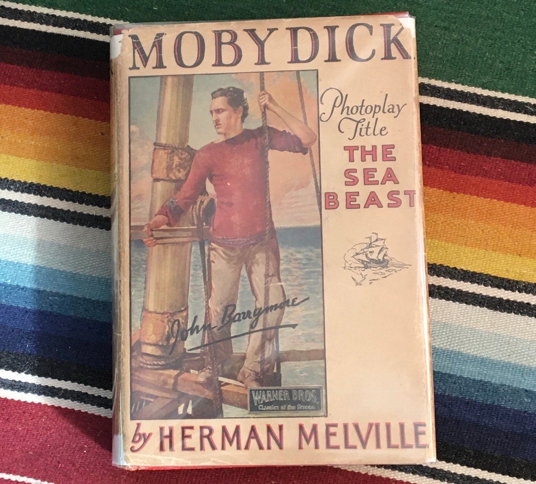Moby Dick First Photoplay Edition Melville - Etsy