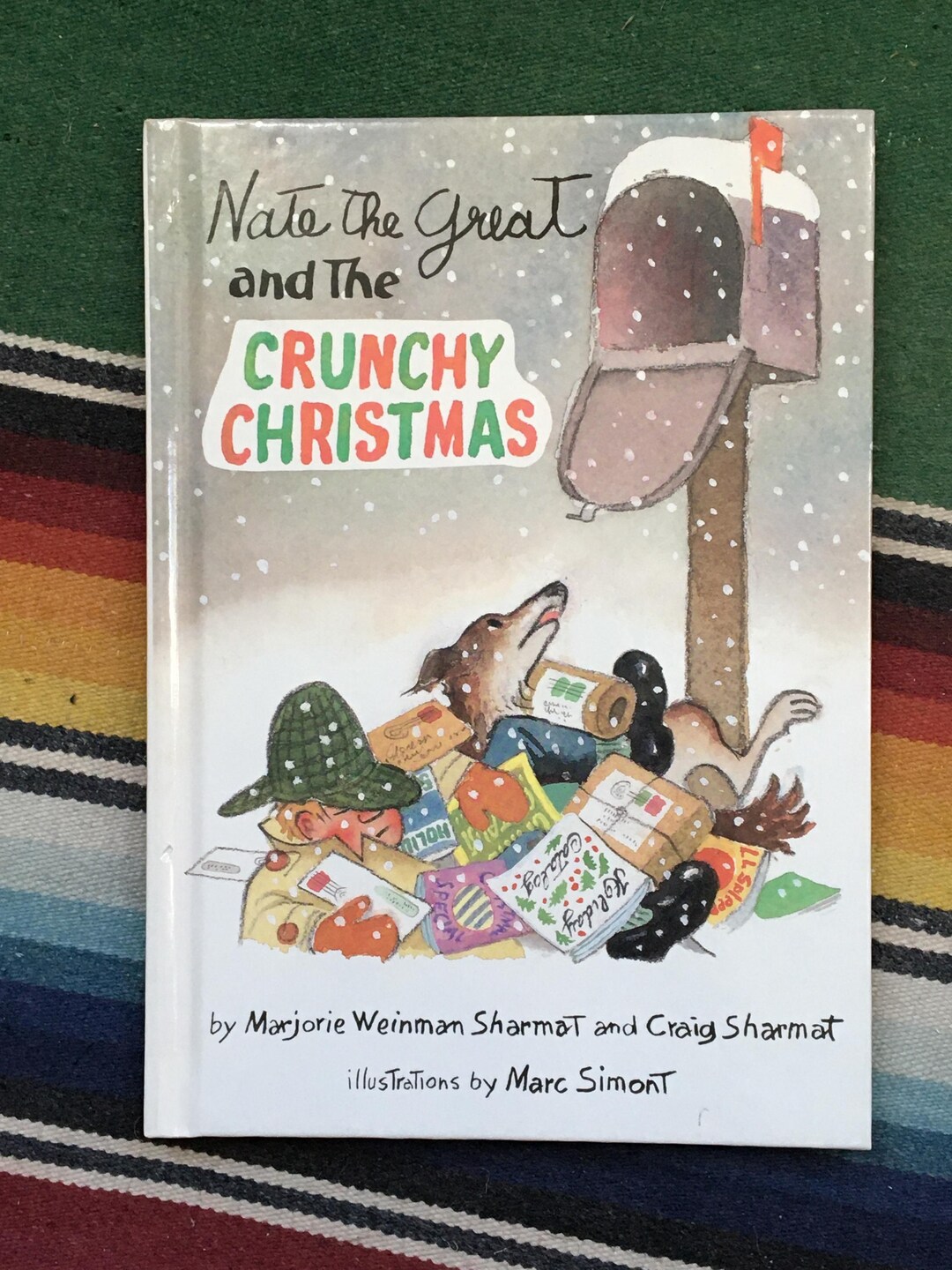 Signed Marc Simont Nate the Great and the Crunchy Christmas - Etsy