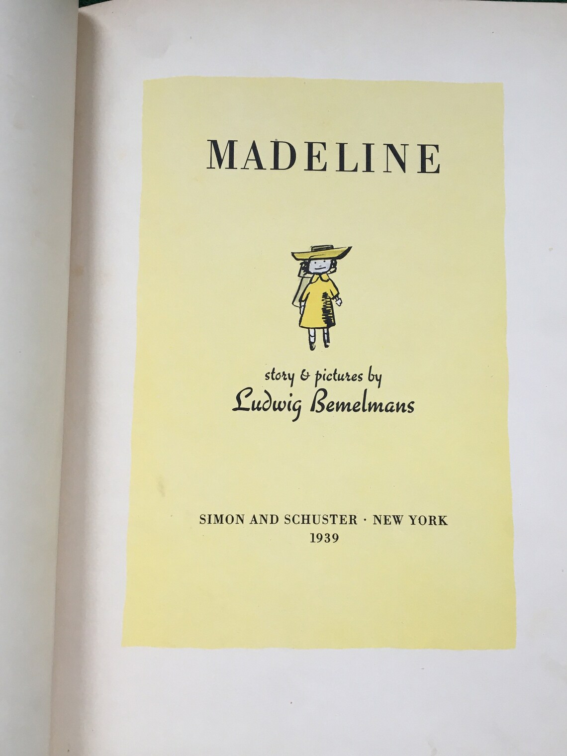 Madeline First Edition From the Library of Madeleine L'engle - Etsy