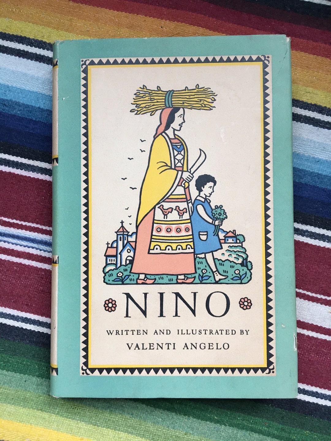 Signed Valenti Angelo Nino First Edition 1938 Newbery Honor Book - Etsy