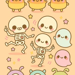 Halloween Stickers Bundle - Etsy