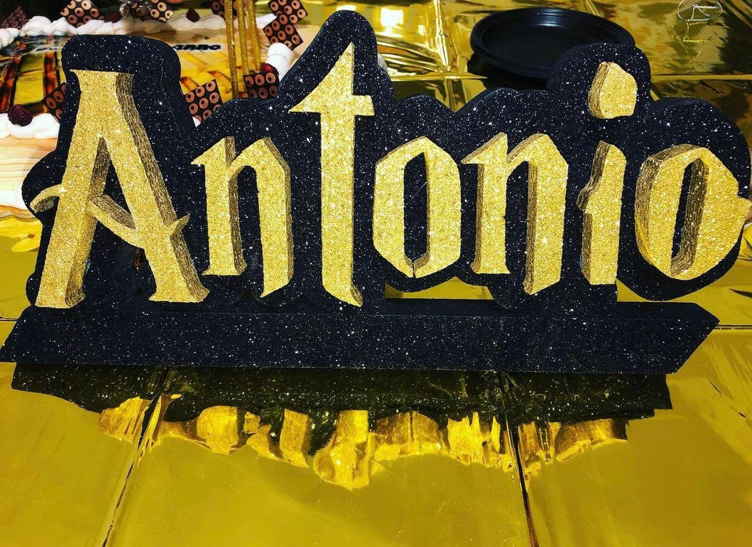 CUSTOMIZABLE Polystyrene Names - Etsy