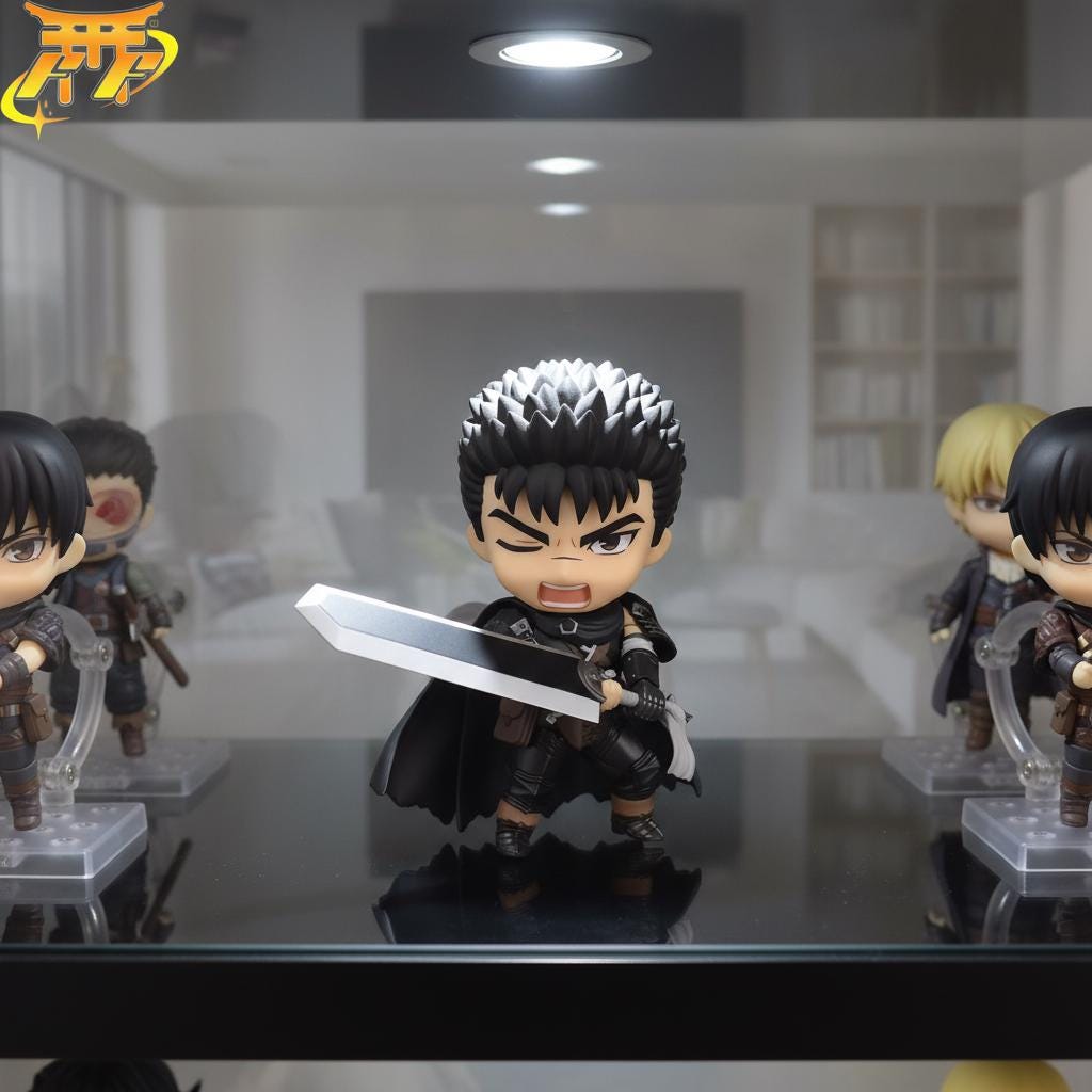 Guts Berserk Figure | Chibi Anime Manga Collectible | Dragonslayer PVC ...