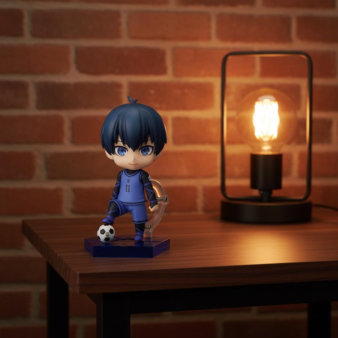 Isagi Yoichi Figure | Blue Lock Anime Collectible | Soccer Chibi ...